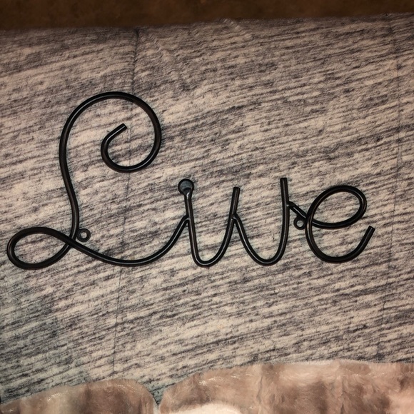 Wall Decor | Cursive Live Laugh Love Signs | Poshmark